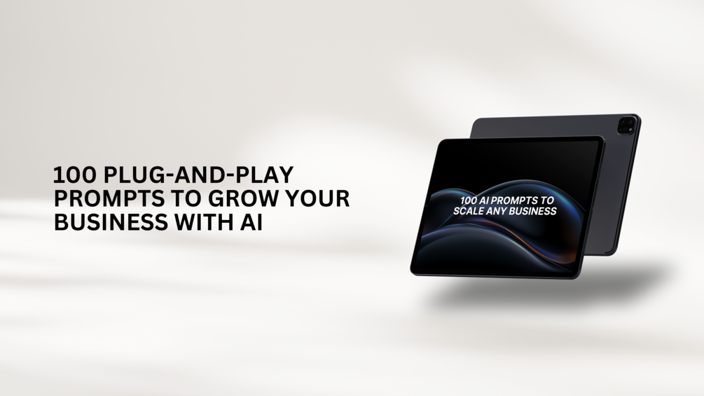 The AI Profit Prompt Pack: 100 Prompts to Scale Any Online Business