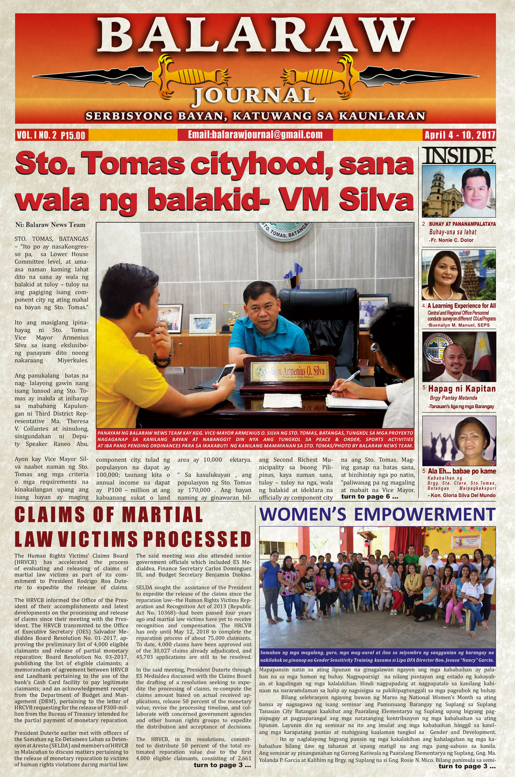 Balaraw Journal Vol.1 Issue N.2