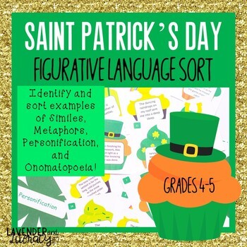 Saint Patrick's Day Activity - Figurative Language Sort
