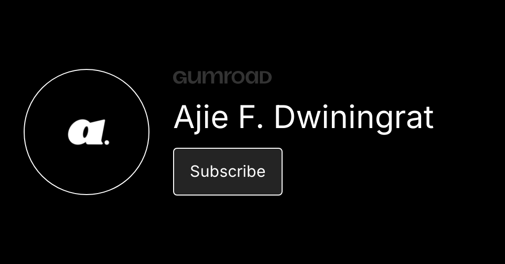 Ajie F. Dwiningrat