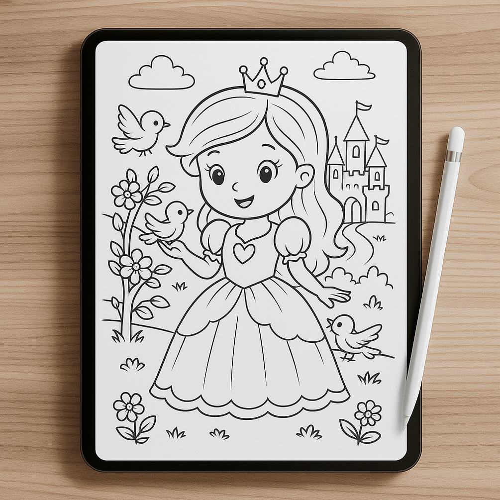 Fairy Princess Adventures – Printable Kids Book (PDF)