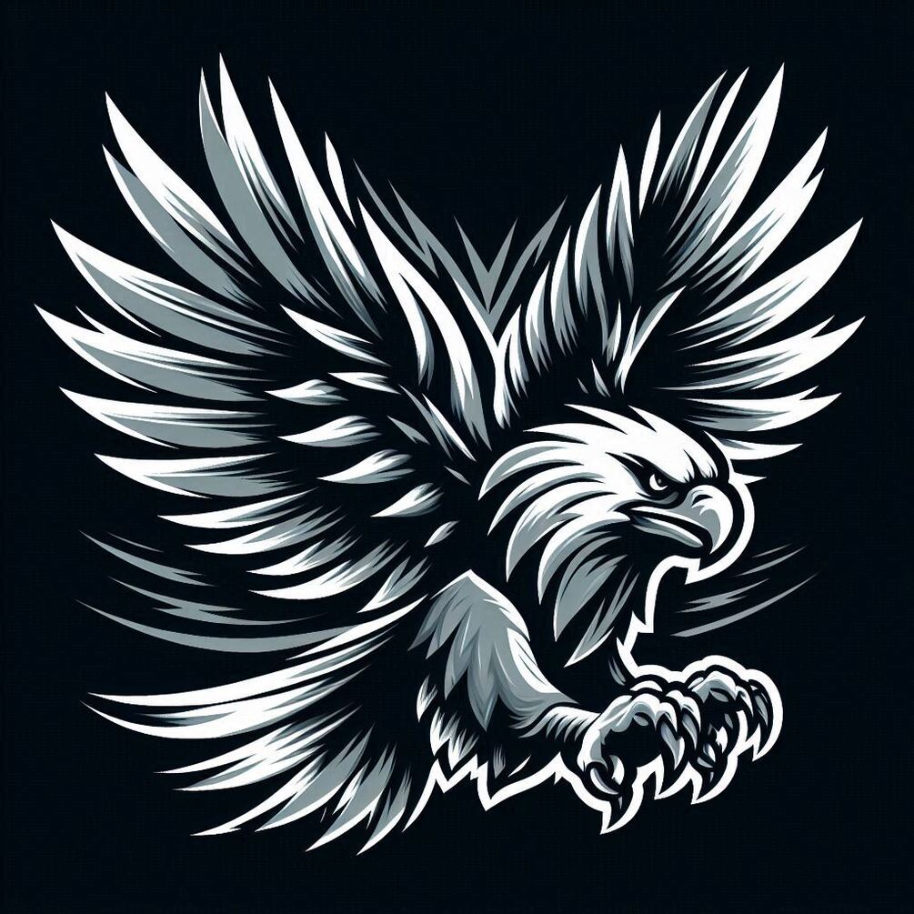Bold Crystal Eagle Emblem – Fearless Fashion Redefined