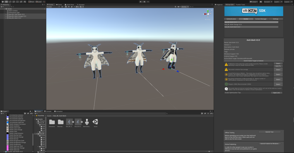 Bob IRL s Moth VRChat Avatar