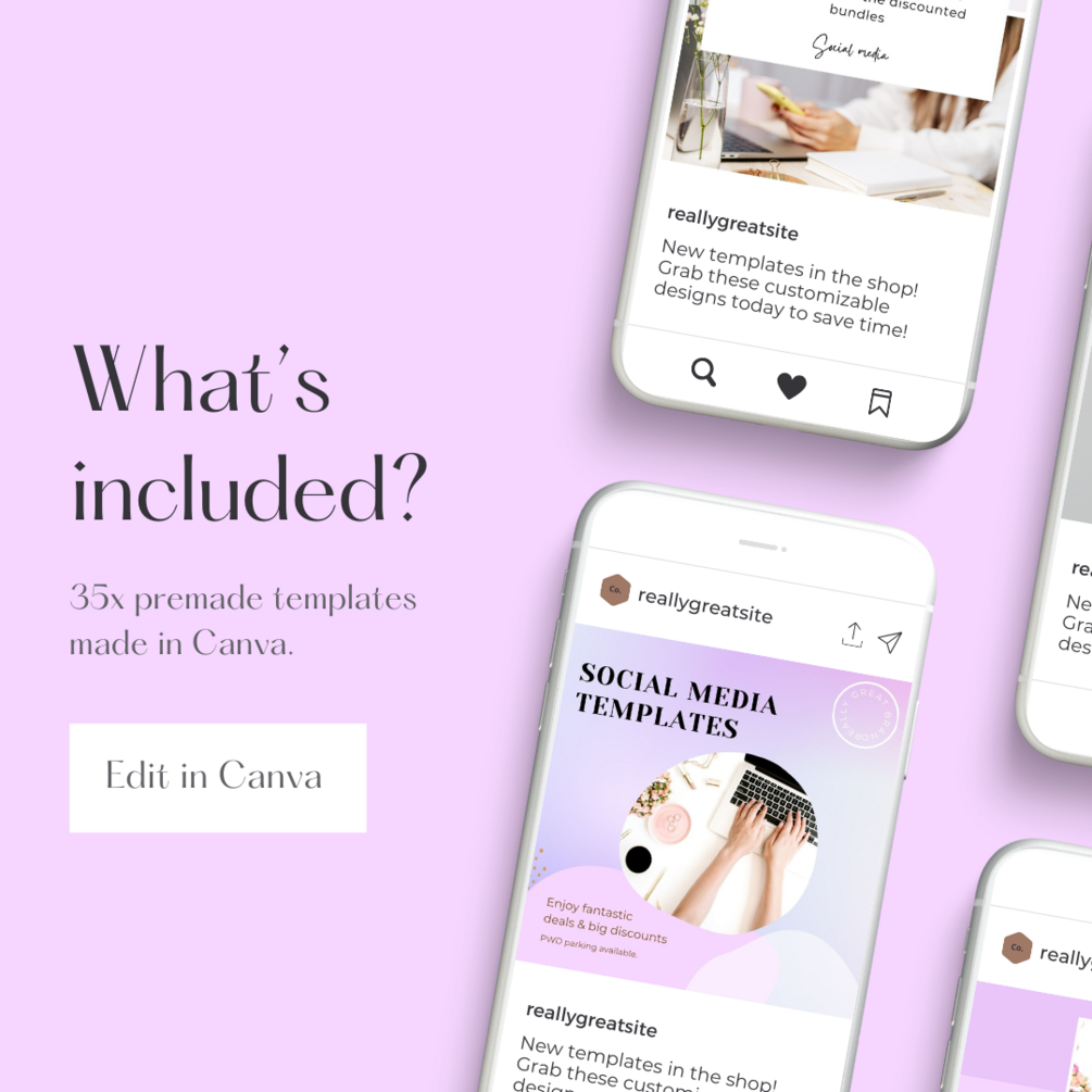 35 Purple Canva Templates Instagram Post Beauty Blogger Business Coach ...
