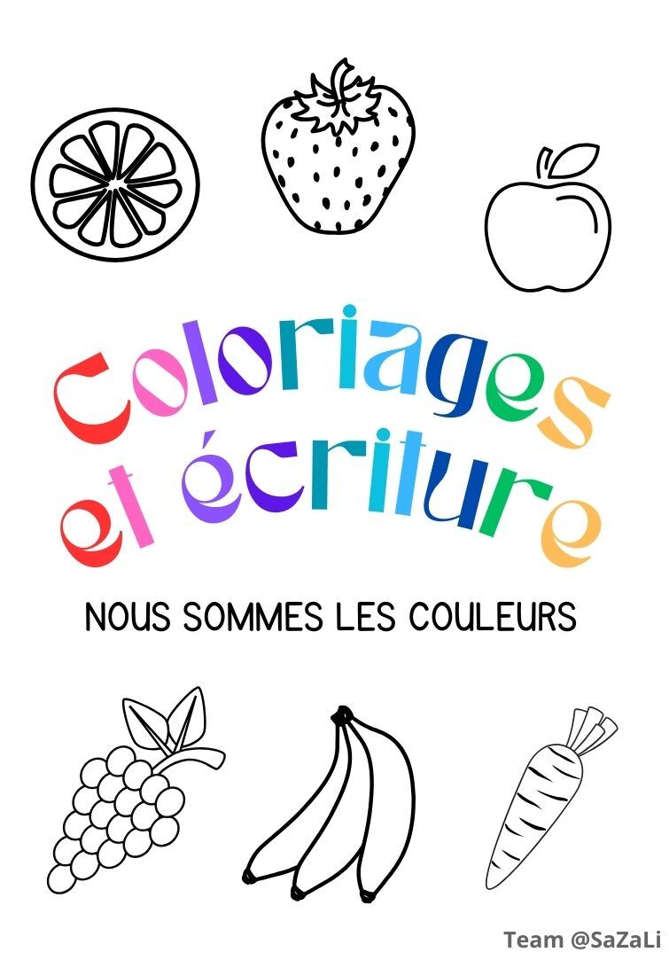 Livre de Coloriage Couleurs