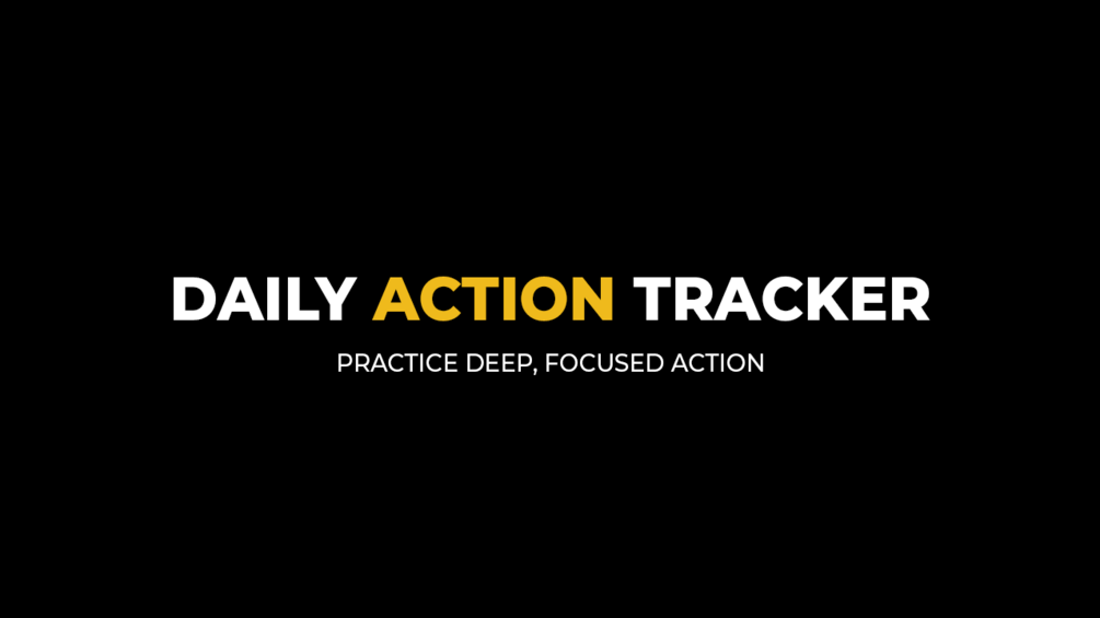 Daily Action Tracker