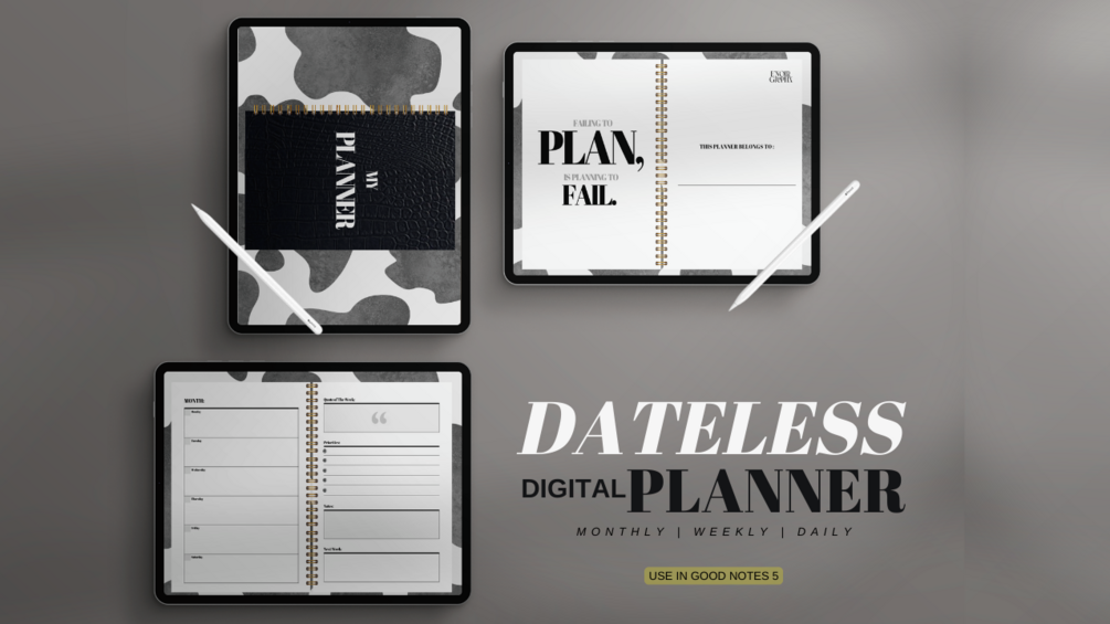 Dateless Digital Planner