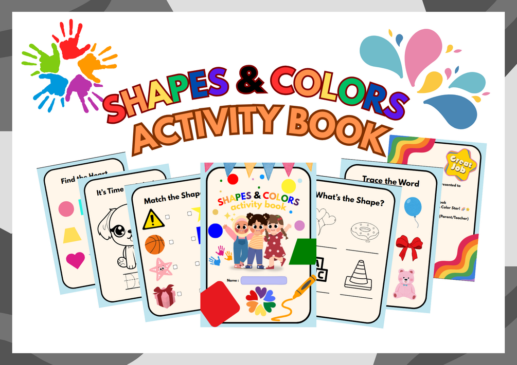 Shapes & Colors Activity Book