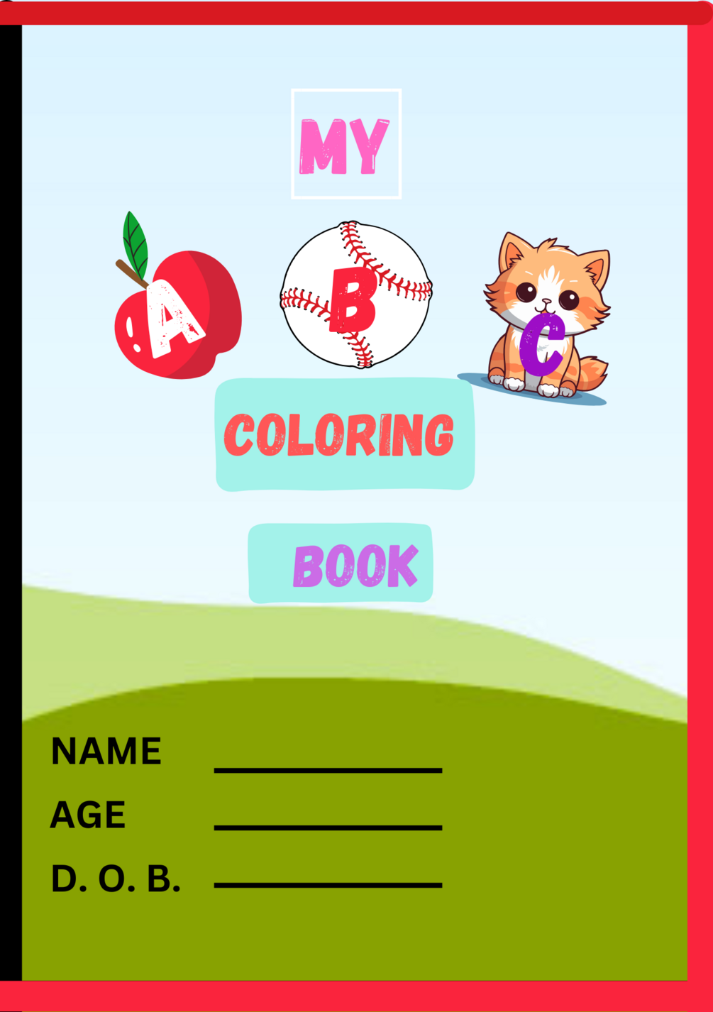 "ABC Wonderland: A Magical Alphabet Coloring Book!"