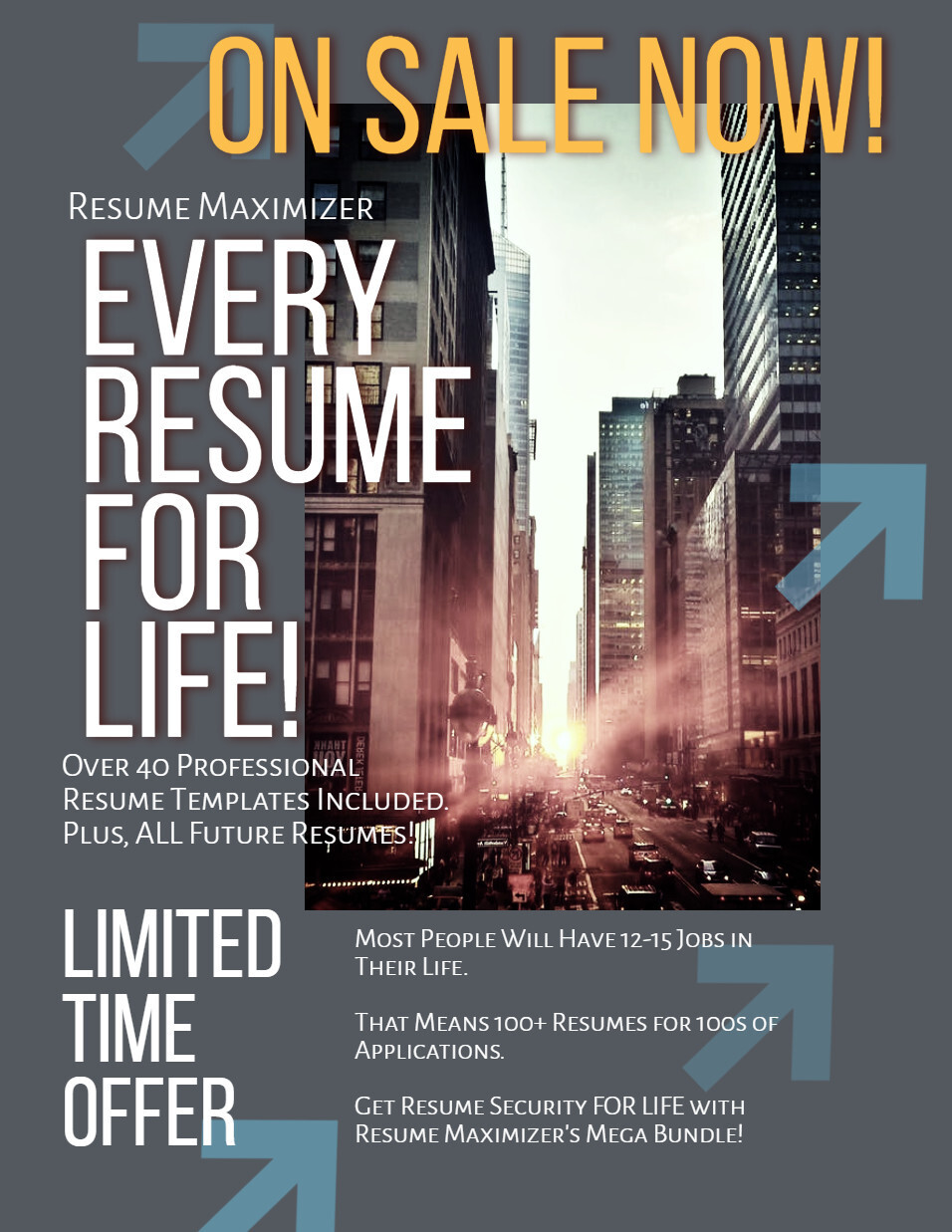 40 x Job Resume / CV Super Packs - Word docx