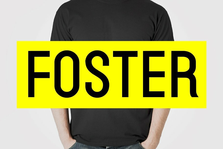 FOSTER - Amazing Display Typeface