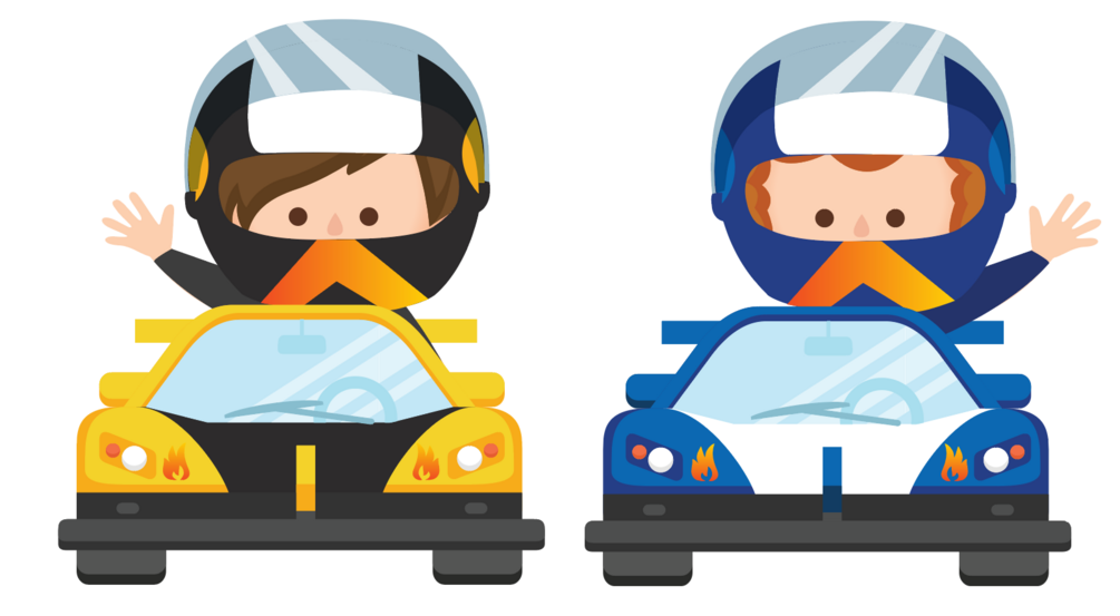 Racers - Vector File EPS