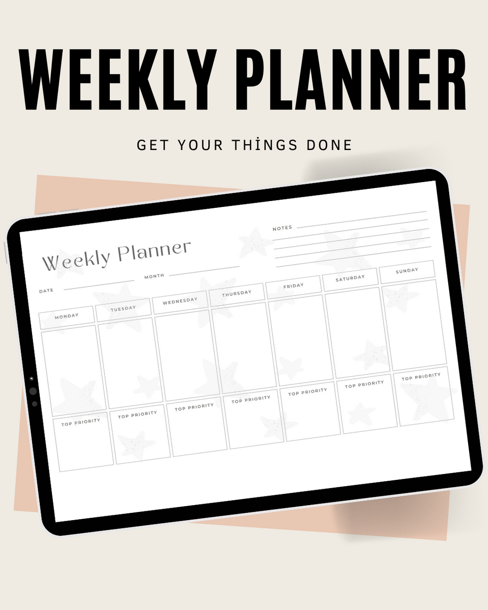 Weekly planner