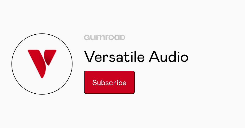 Versatile Audio