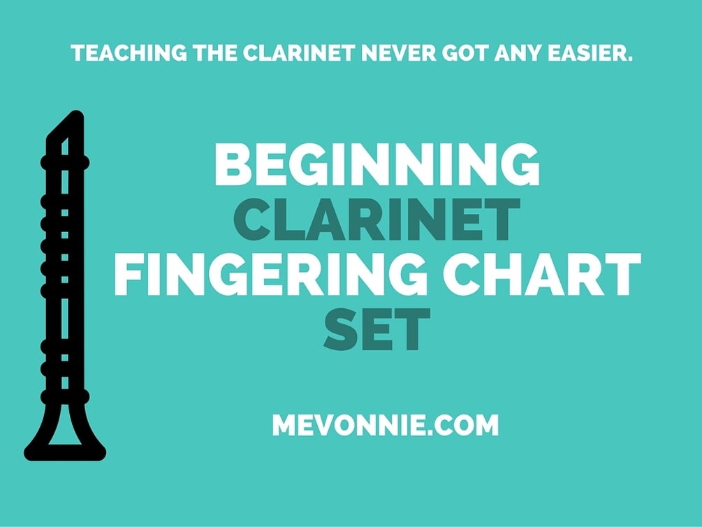 Beginning Clarinet Fingering Set
