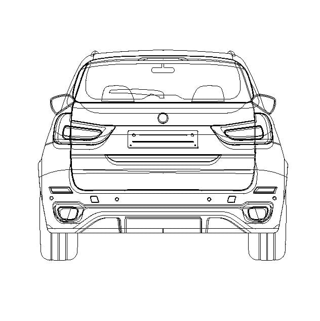 ArchiCAD X-Series Car Symbol