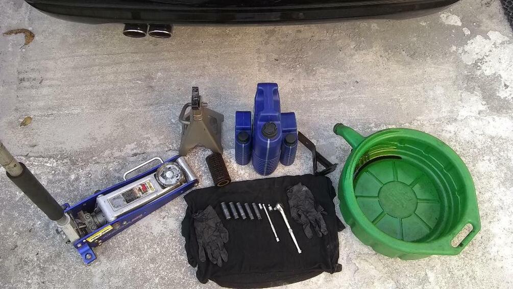 Oil change E-Z DIY