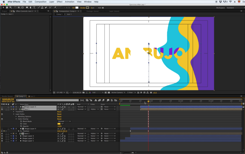 Proyecto After Effects - Liquidos