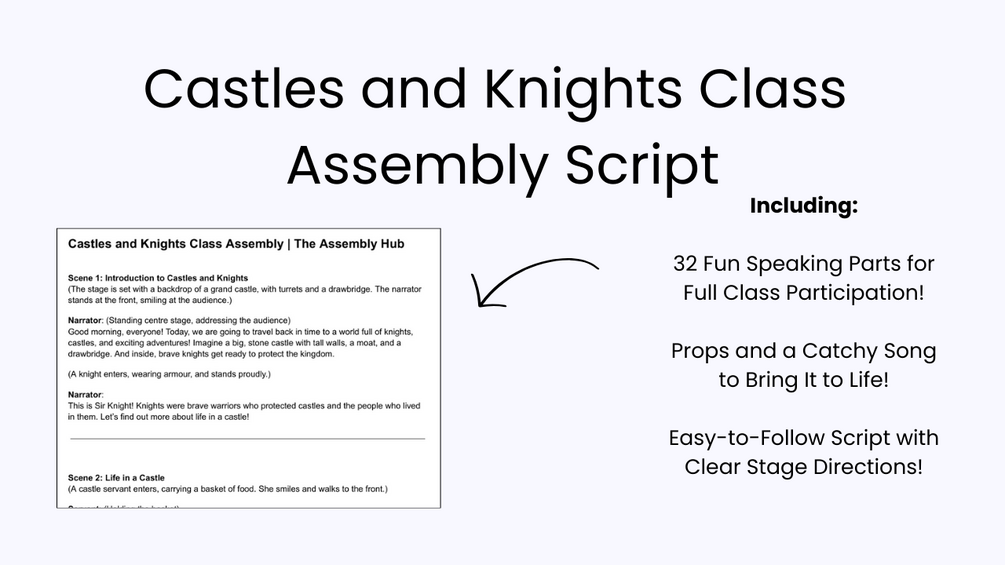 Castles and Knights (KS1) Class Assembly Script