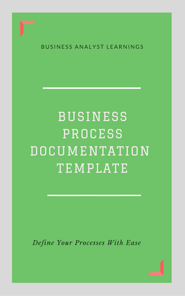 Business Process Documentation (BPD) Template