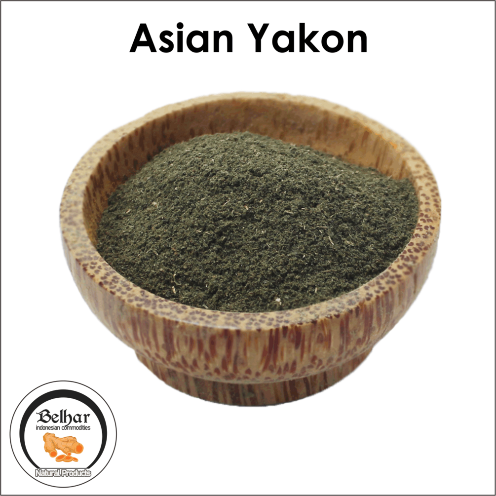 Ground Asian Yakon Leaves ~ 1 Kilogram