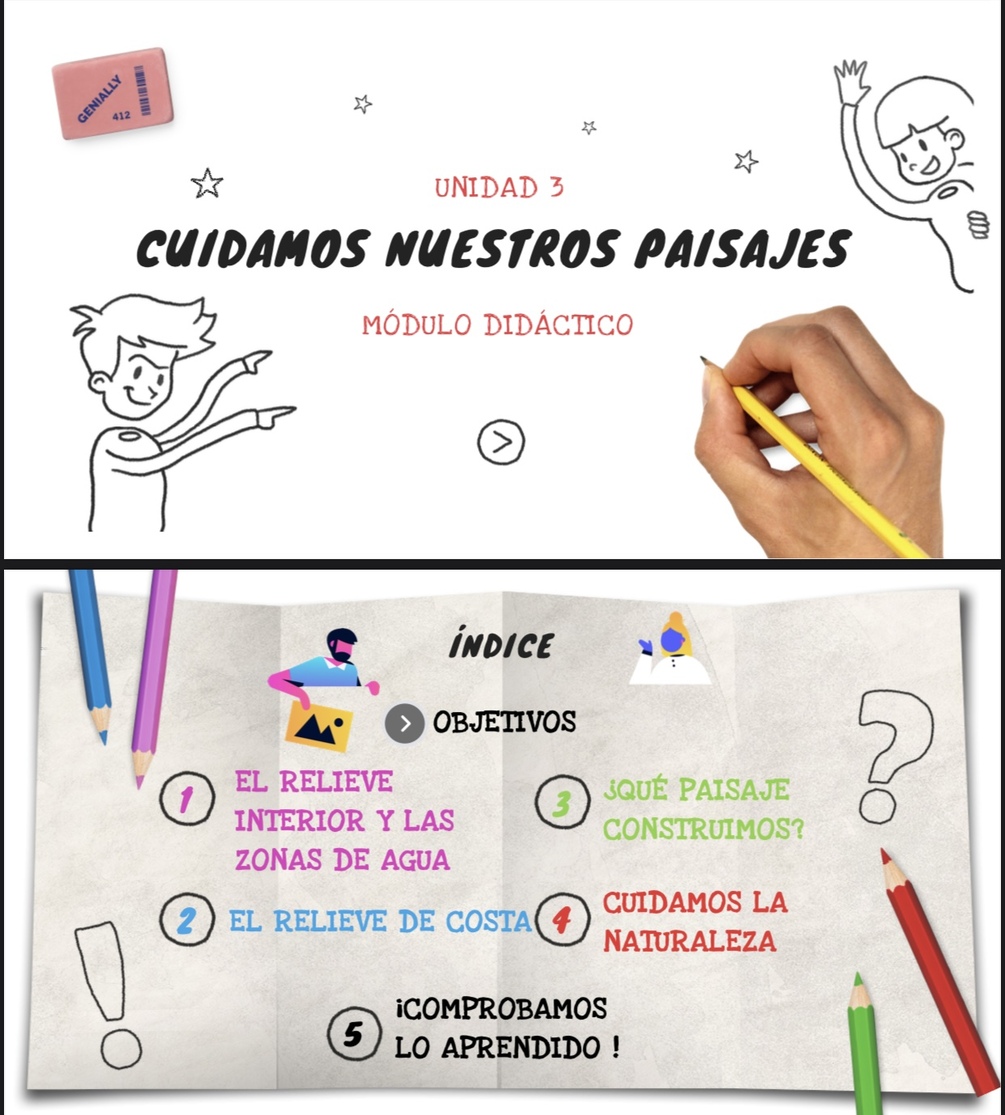 CUIDAMOS DE NUESTROS PAISAJES - Módulo Didáctico Interactivo en PDF