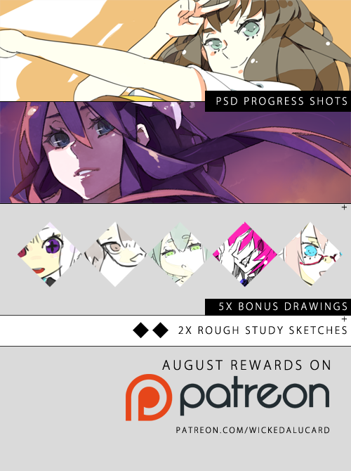 August 2016 - Patreon Level 3 Reward [GET!]