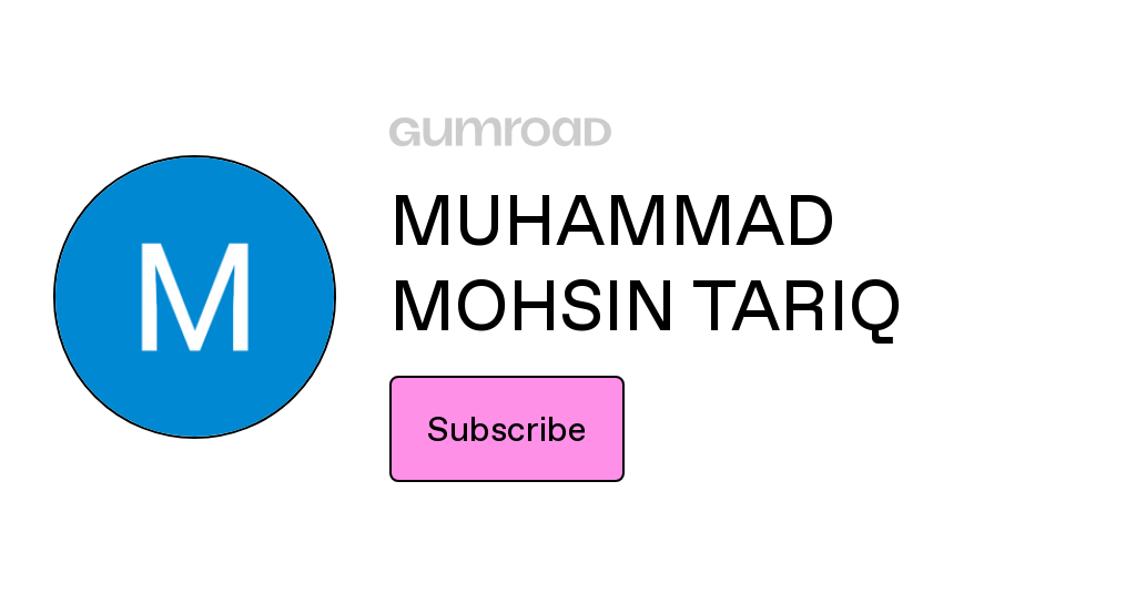 MUHAMMAD MOHSIN TARIQ