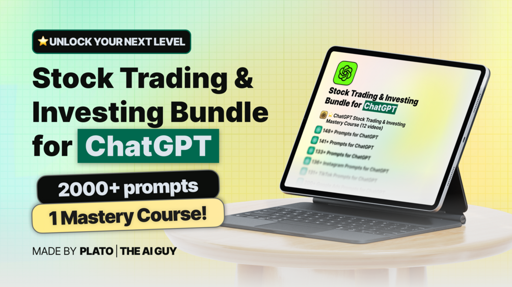 Stock Trading & Investing Prompt Bundle for ChatGPT