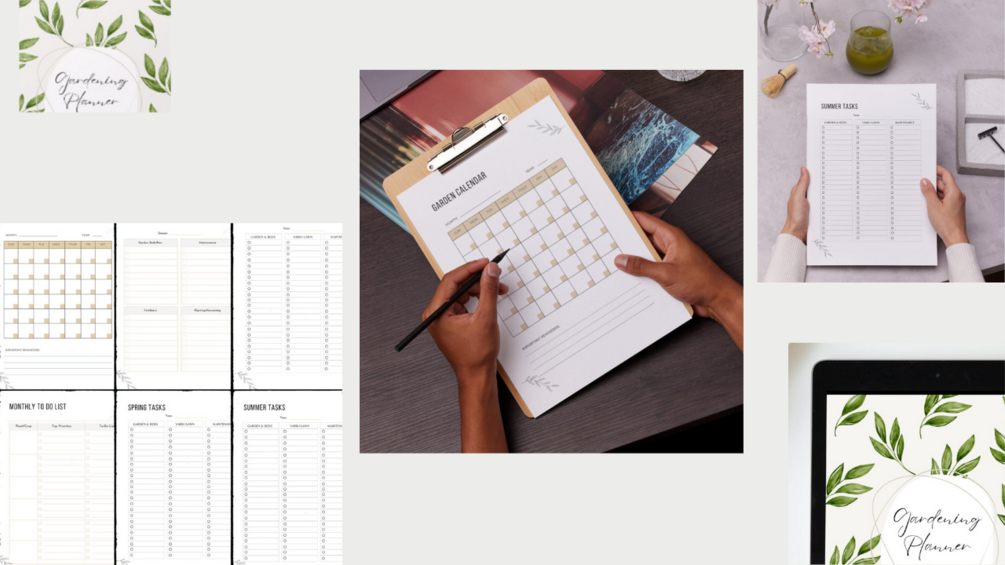 2024 - 2025 Garden Planner I Digital Download | Printable