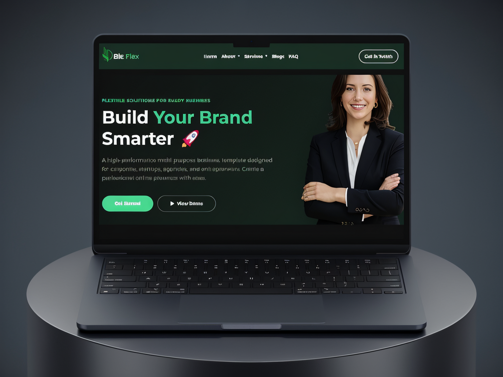 BizFlex – Responsive Business HTML Template