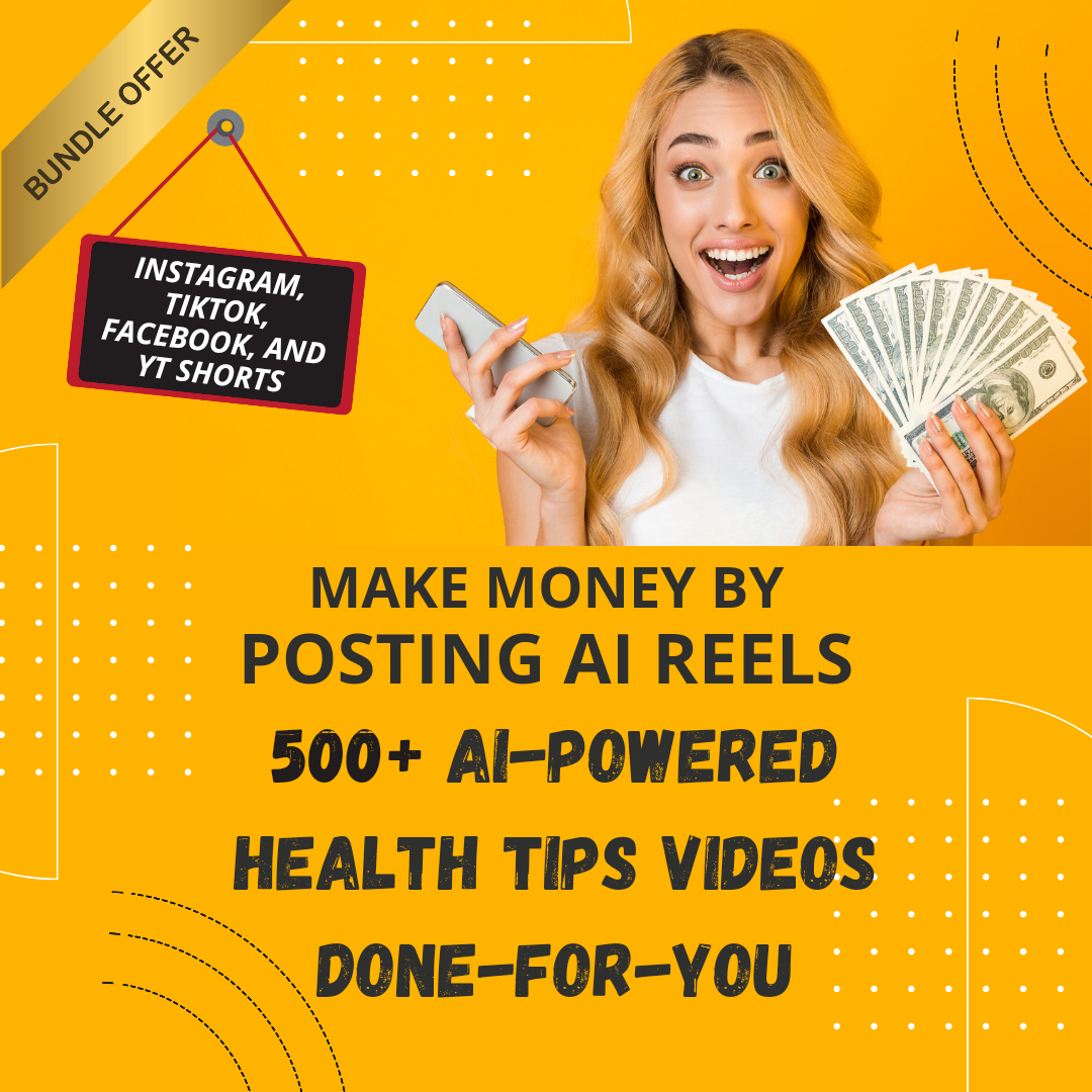 500 AI Health Motivation Reels Ready To Use Motivational Video Bundle | For Instagram Reels ...