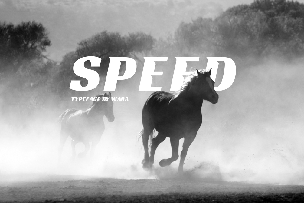 Speed Free Font