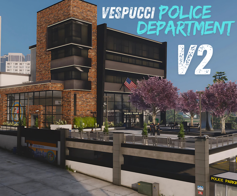 Fivem MLO | Vespucci Police Department V2 mlo | High Quality | MLO ...