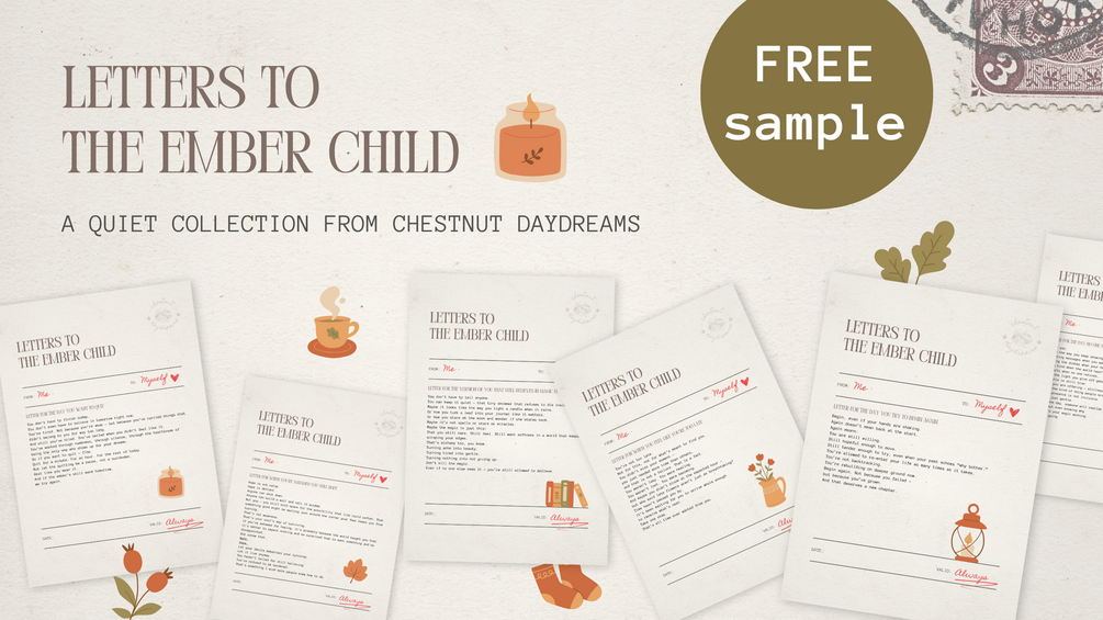 FREE SAMPLE: Letters to the Ember Child