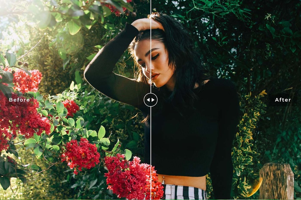 Garden Lightroom Preset For Mobile and Desktop