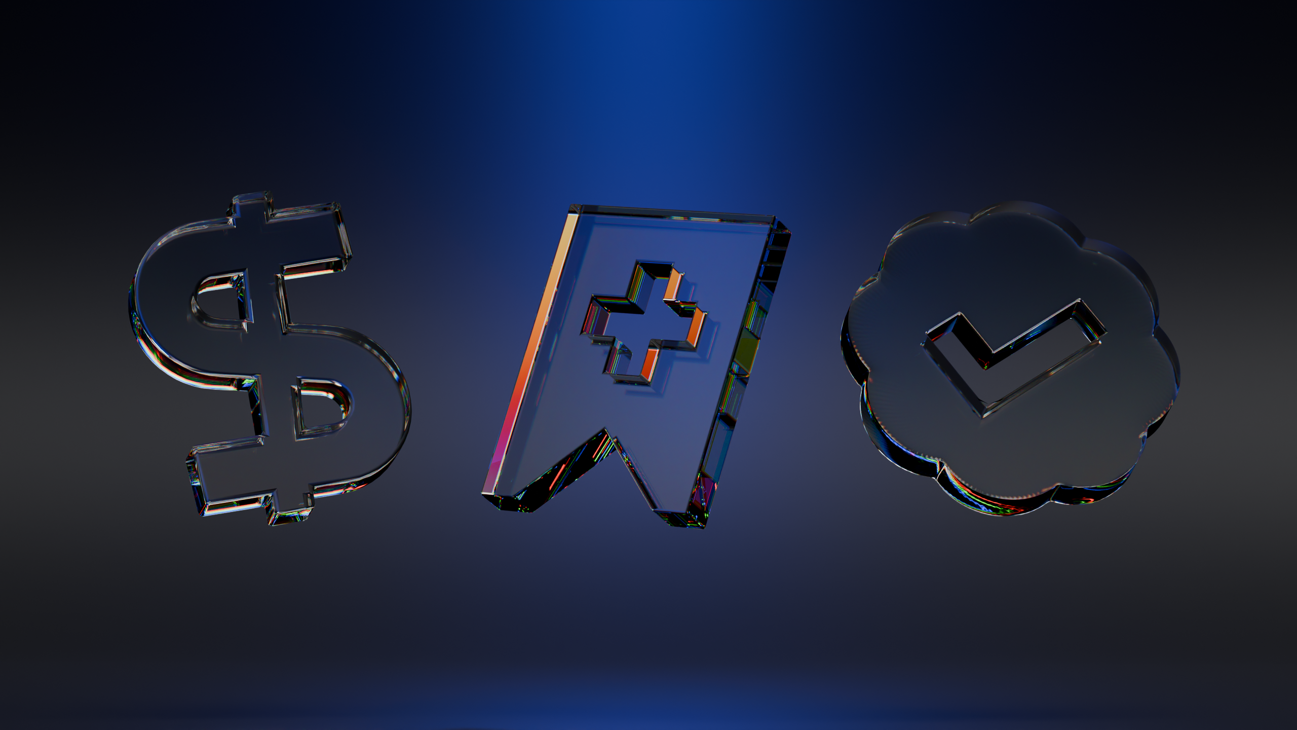 Skeuomorphism 3D icon Pack - 3D Graphic Design / Glassmorphism