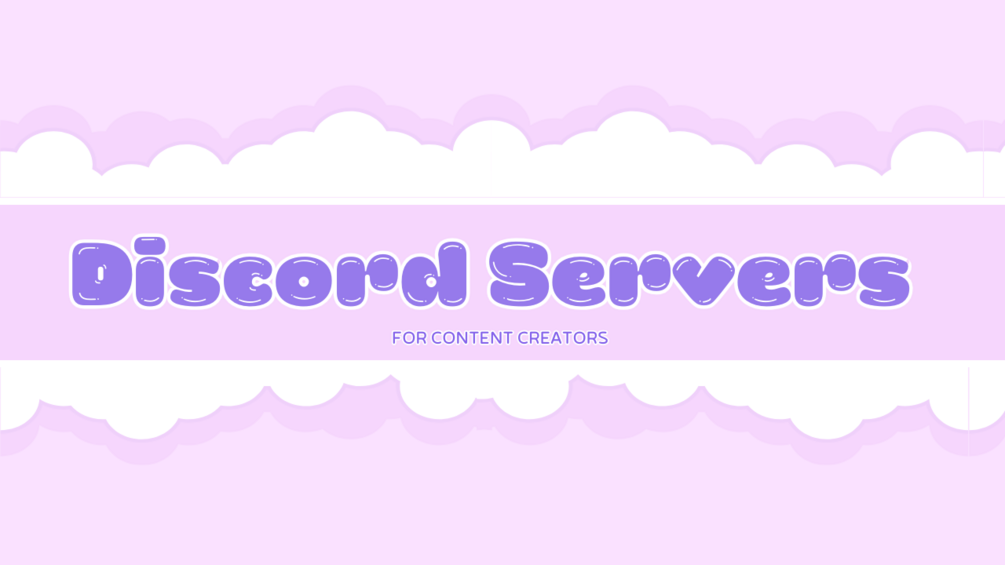 Content Creator Discord Server