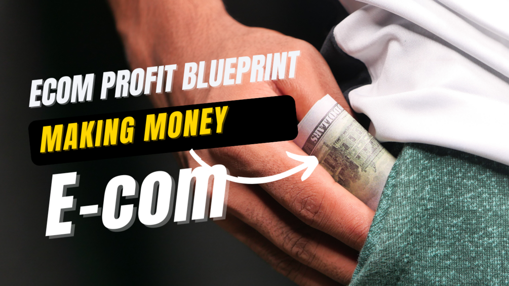 Ecom Profit Blueprint: Your Guide to Making Money Online with E-Commerce