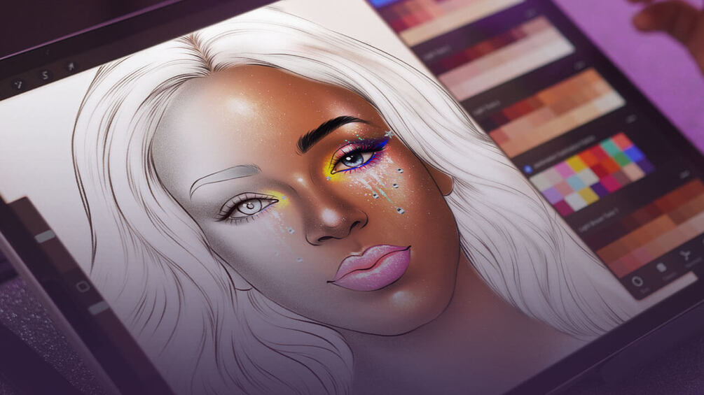 Freya's Face Templates & Makeup Color Palettes (Lifetime access)