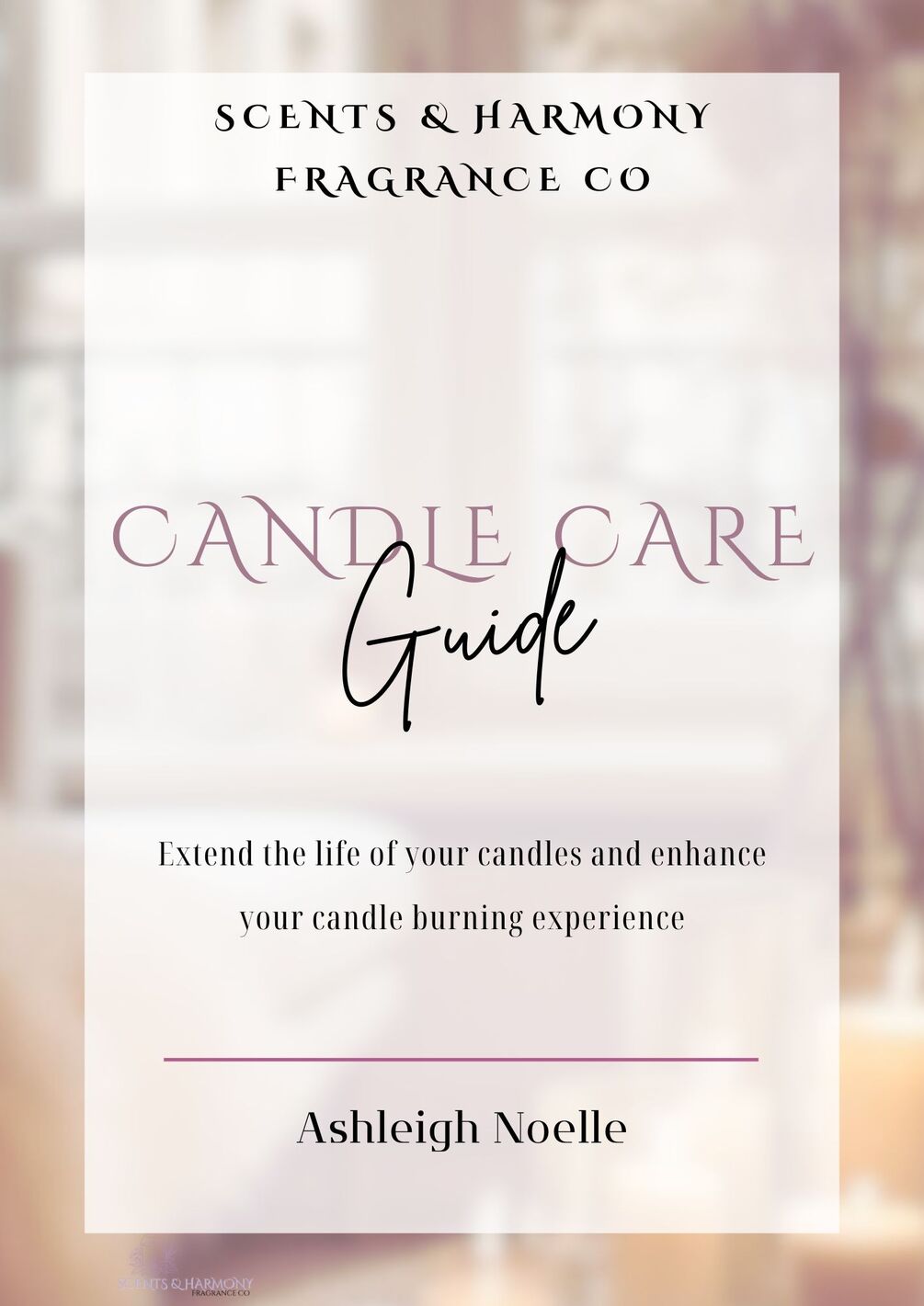 Candle Care Guide