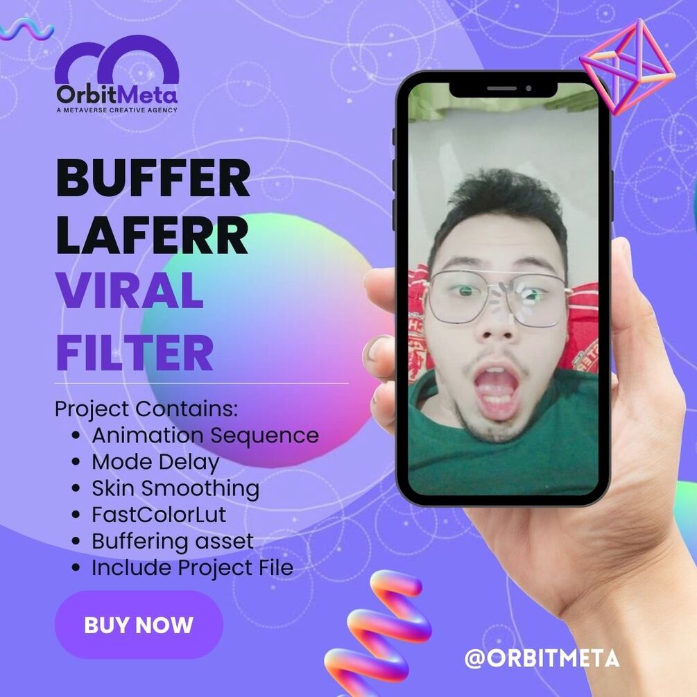 Buffer Lafer | Spark AR | Instagram Filters | Augmented Reality