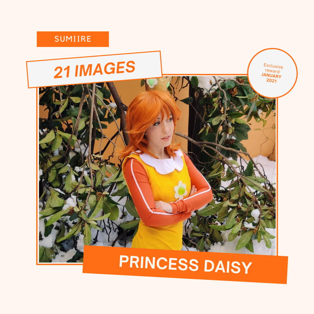 Princess Daisy (Super Mario) - Lewd Cosplay Set