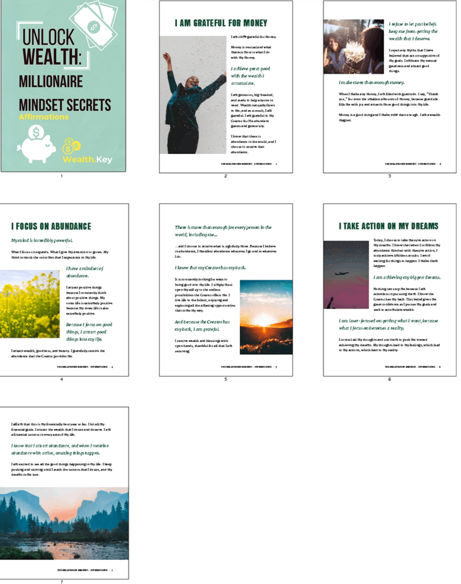 Unlock Wealth: Millionaire Mindset Secrets Bundle