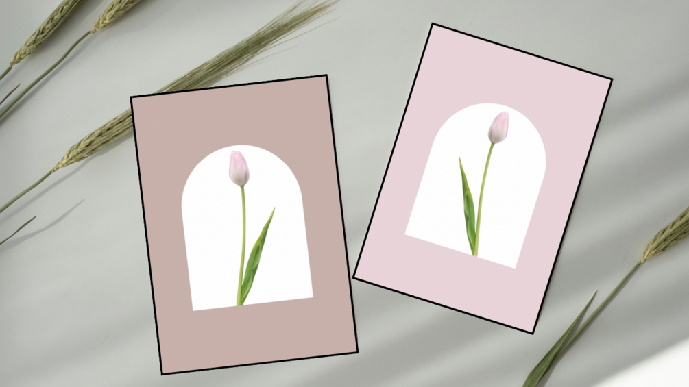 Pink Tulip Wall Art Set of 3 - A4 Floral Prints (Digital Download)