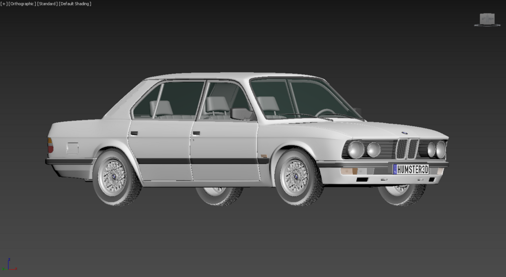 [Hum3D] BMW 5-Series E28 Sedan 1987
