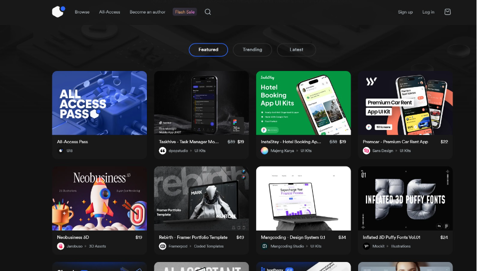 77+ premium UI Kit Bundles(Design System)