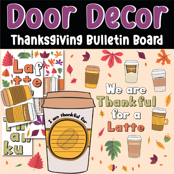 Ultimate Thanksgiving & Kindness Bulletin Board Bundle - Fall Door Decor