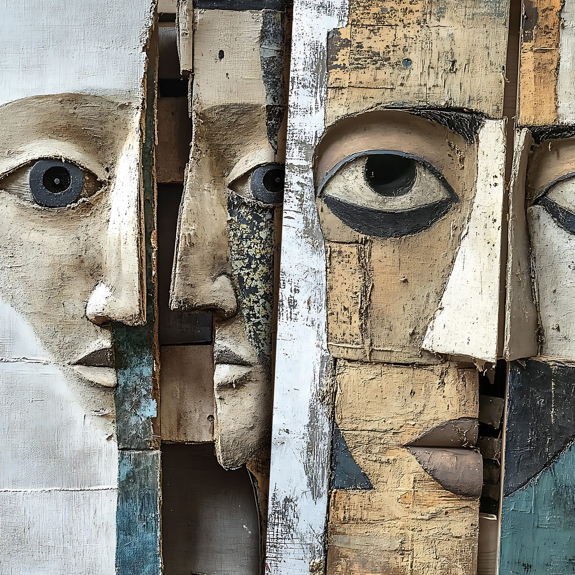 20 pc Dimensional Mixed Media Assemblage Portrait Printable Ephemera ...