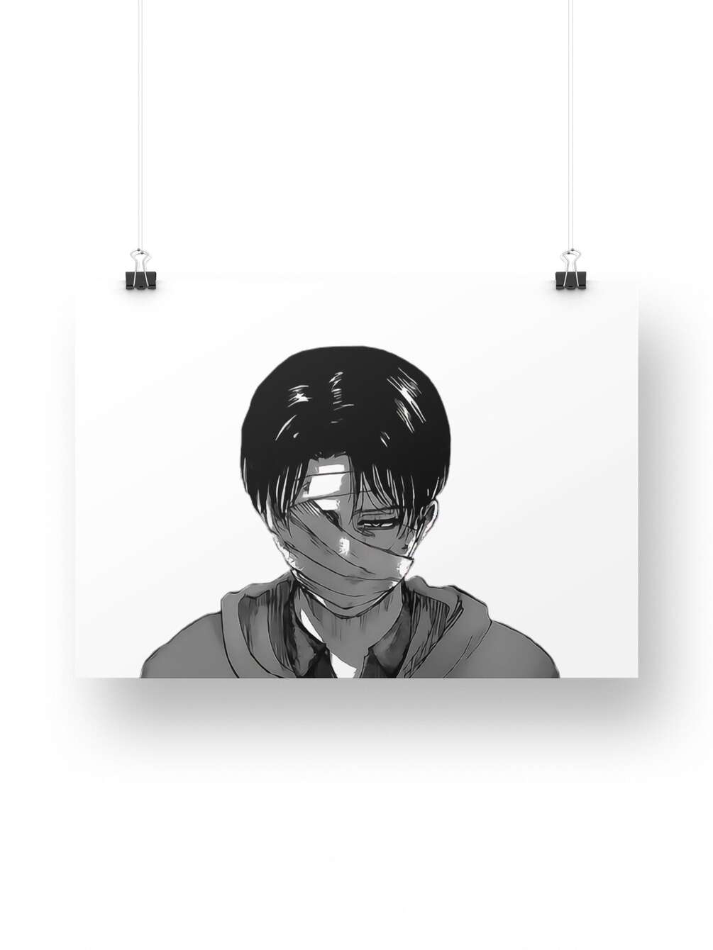 Levi ackerman printable Wallart Poster